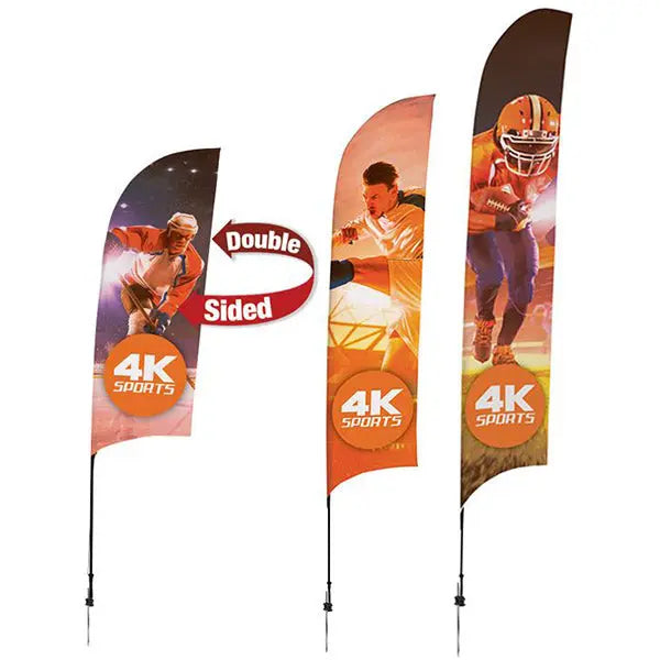 Outdoor Streamline Razor Flag | Outdoor Flags & Signs – Portable Booths
