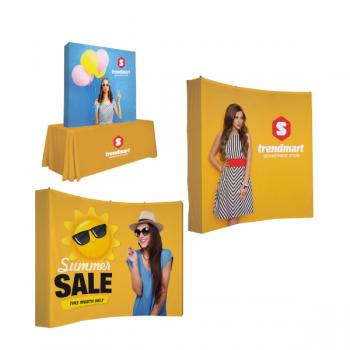 Splash Dye-Sub Fabric Displays Floor Height & Table Tops | Trade Show ...