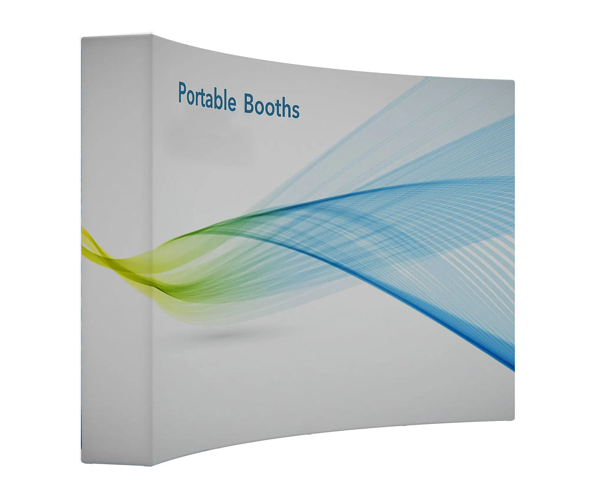 Curved Pop-Up Display | Fabric Popup Display | Portable Booths