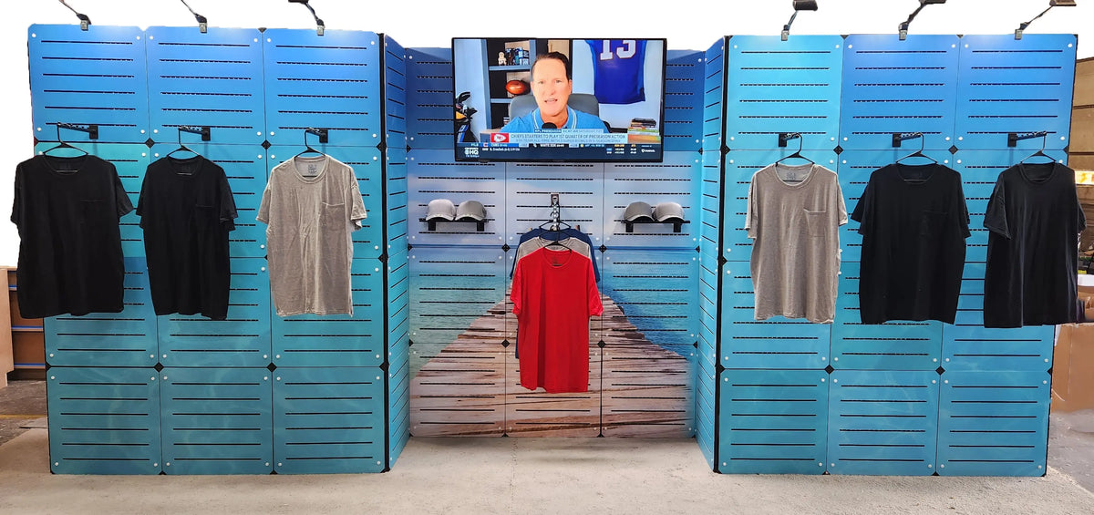 Slatwall Exhibit | Portable Trade Show Panels | Portable Booths