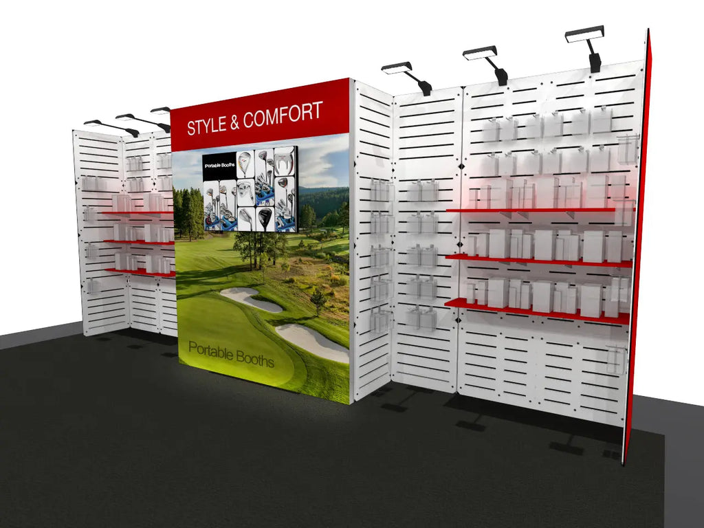 10’ x 20’ Trade Show Displays | Portable Trade Show Booths | Custom ...