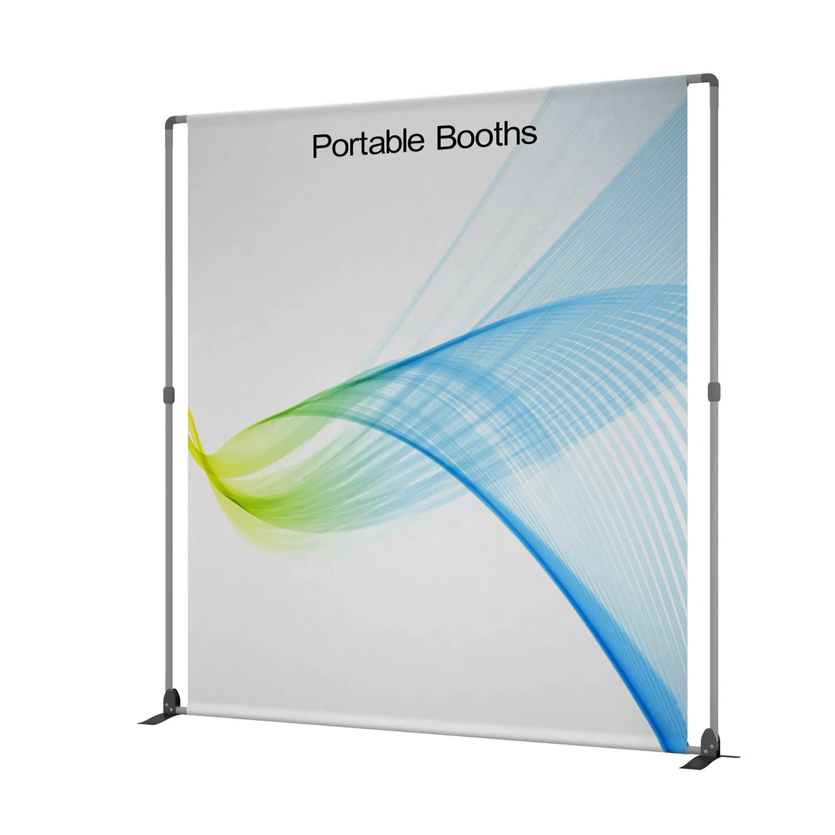 Bravo 10' Adjustable Trade Show Banner Displays | Floor Height Displays ...