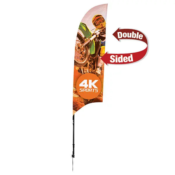 Outdoor Streamline Razor Flag | Outdoor Flags & Signs – Portable Booths
