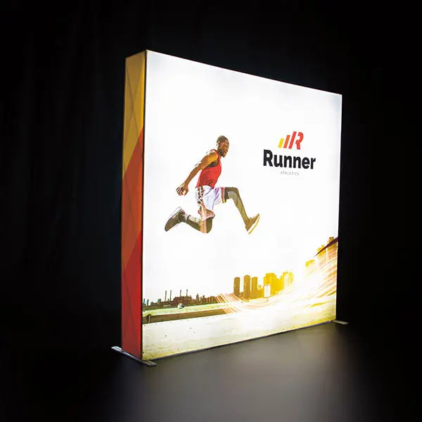 8ft Verge Glo Backlit Display Kit | Lighted Display Kits – Portable Booths
