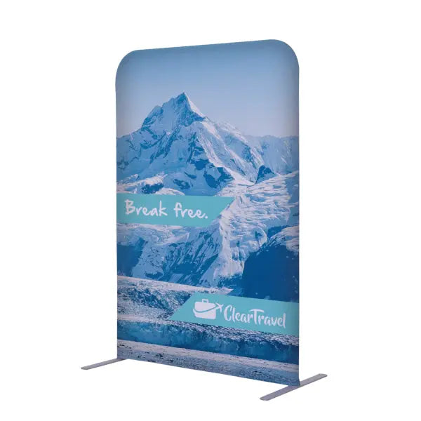 3'W x 54"H EuroFit Straight Wall Kit | Trade Show Displays – Portable ...
