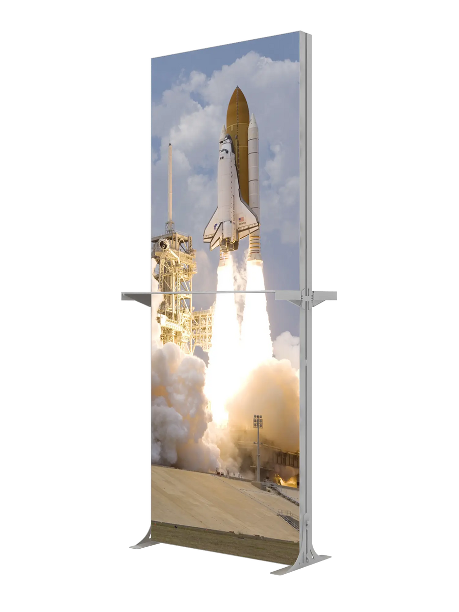 Light Box Module - 3' x 8' with Shelf – Portable Booths