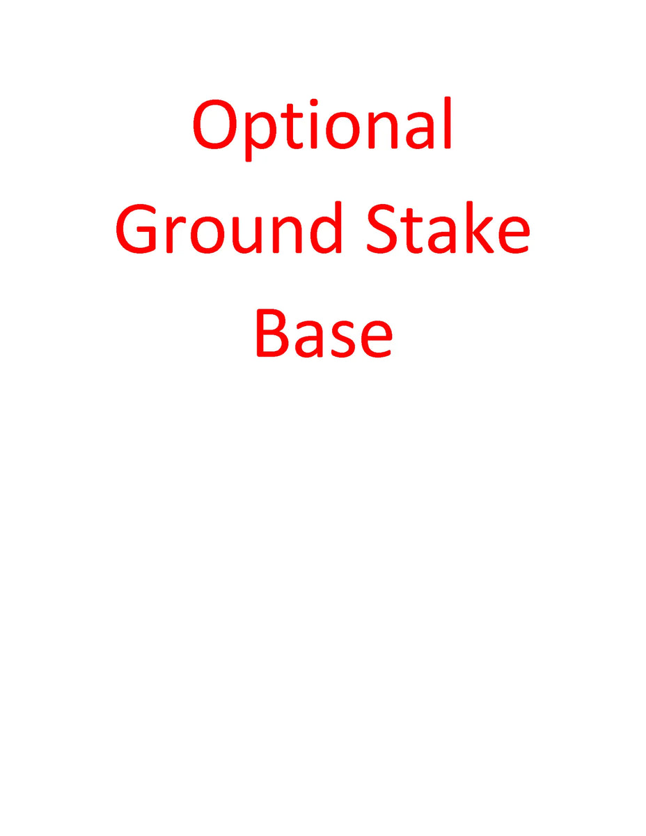 Ground stake base – Portable Booths