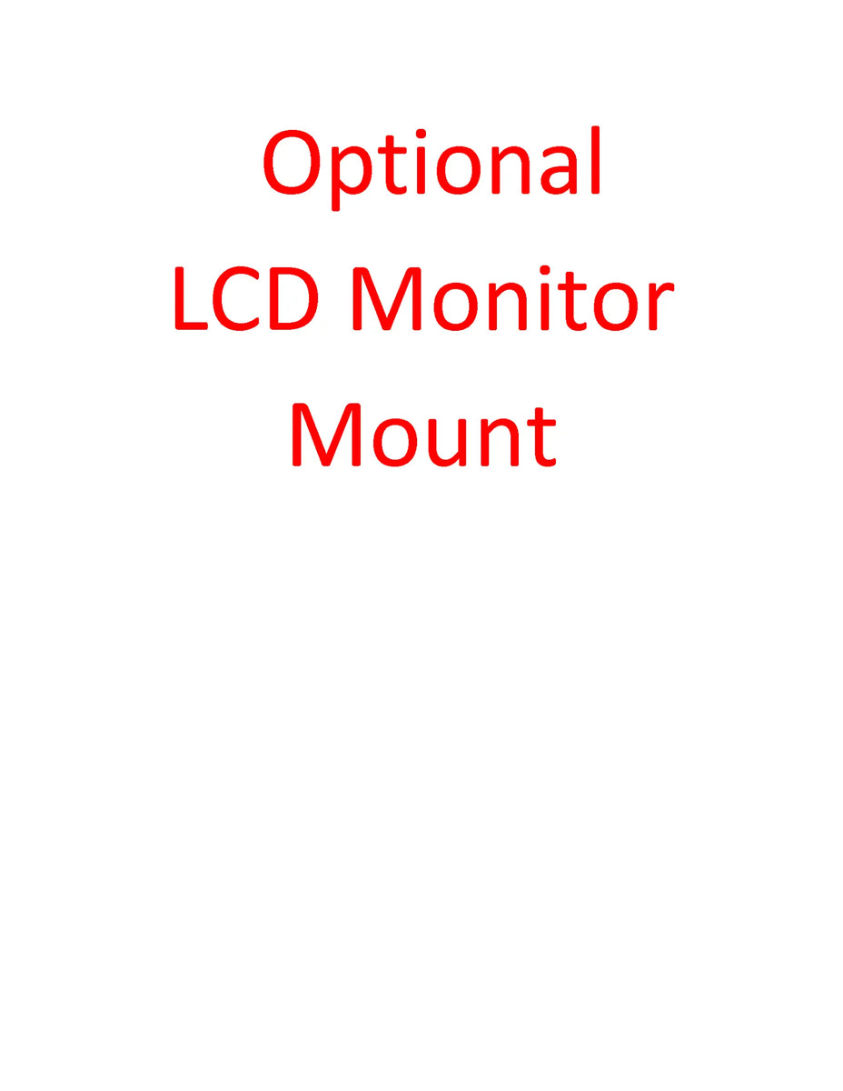 Optional LCD mount – Portable Booths