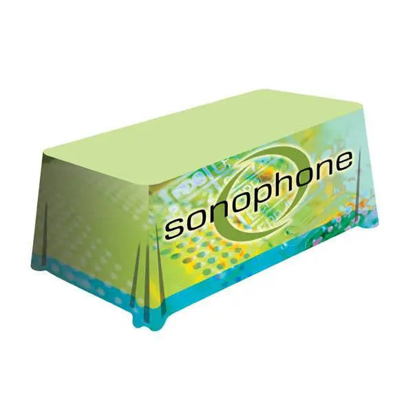 Printed Tablecloth For Trade Shows | Imprinted 6' Table Throw ...
