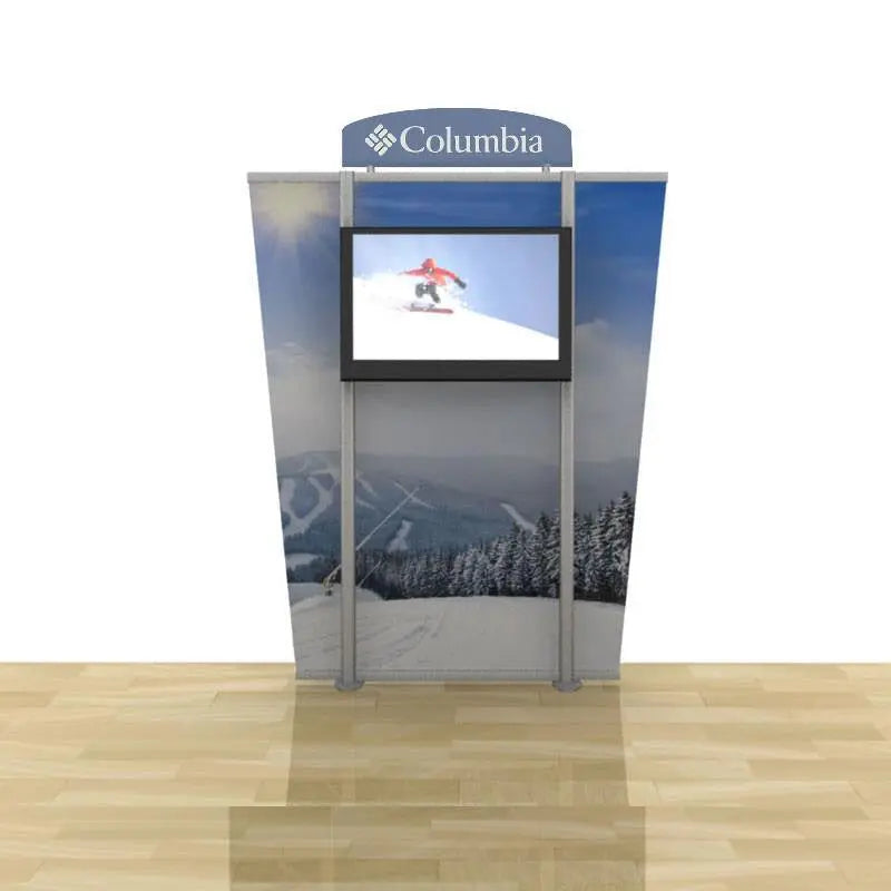 TV Display For Tradeshows | TV Stand For Trade Show Booths – Portable ...