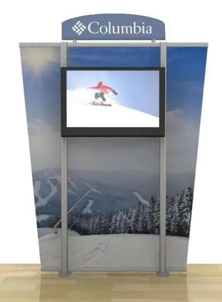 TV Display For Tradeshows | TV Stand For Trade Show Booths – Portable ...
