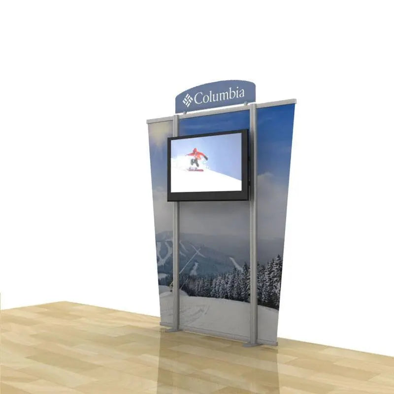 TV Display For Tradeshows | TV Stand For Trade Show Booths – Portable ...