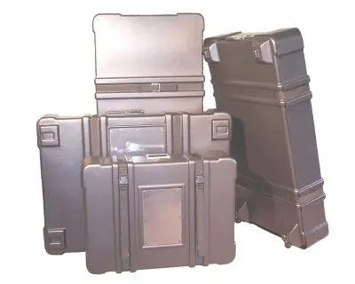 Molded Plastic Shipping Cases with Wheels (11 size options) – Portable ...