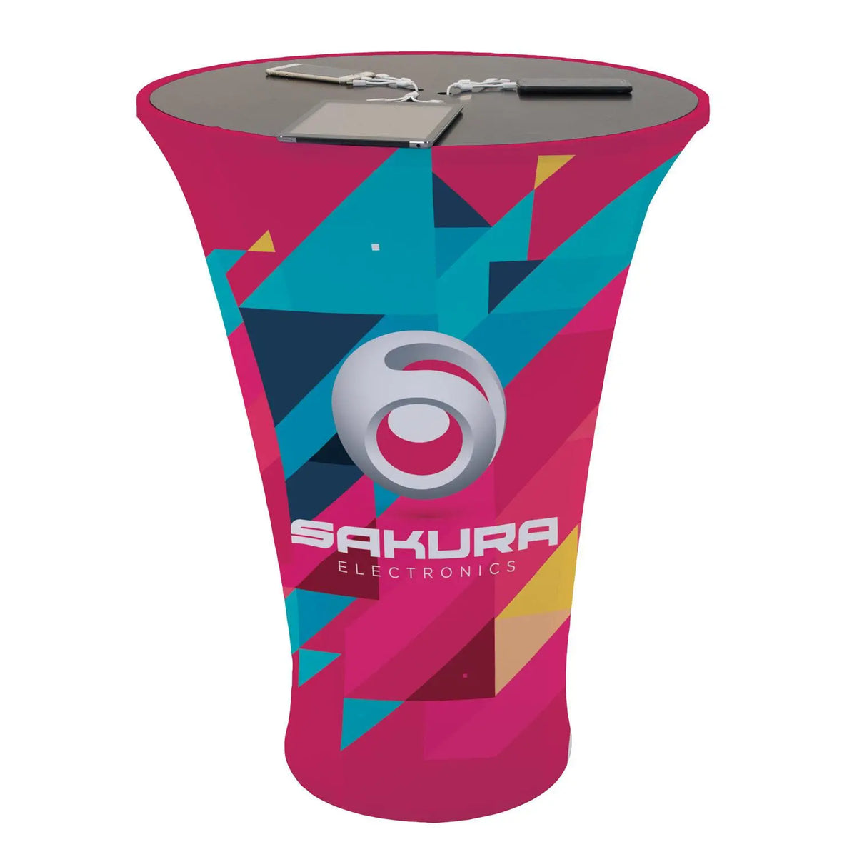 Charging Station Pedestal Counter | Portable Booths